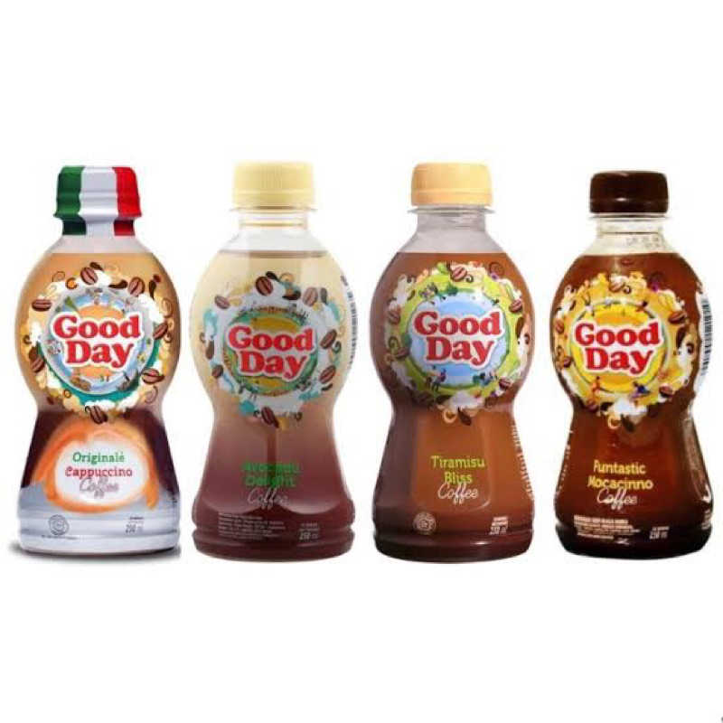 Jual good day kopi botol 250ml - good day cappuccino botol | Shopee ...