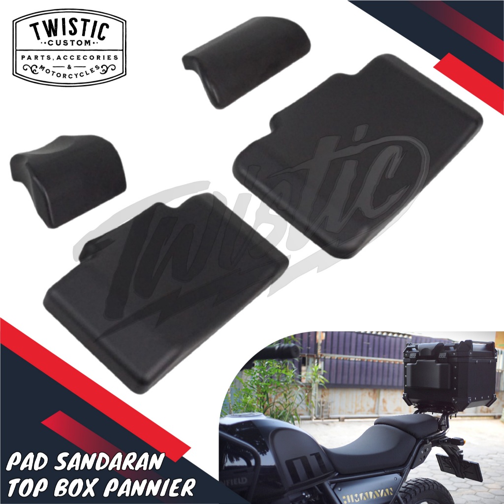 Jual Pad Busa Backrest Sandaran Jok Penumpang Top Box Pannier Motor ...