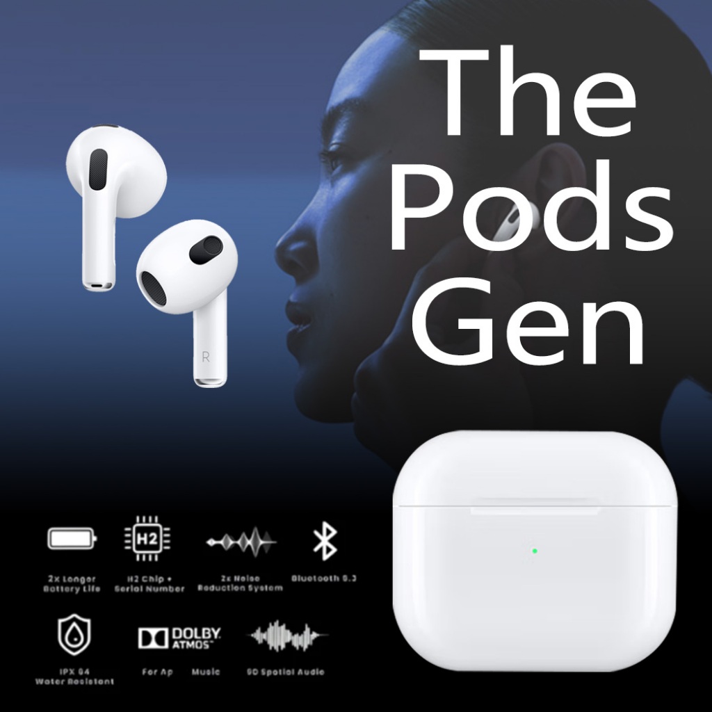 Jual Headset Bluetooth Air Pods Gen/Pro(generasi ke-2) USB C 2024 with ...