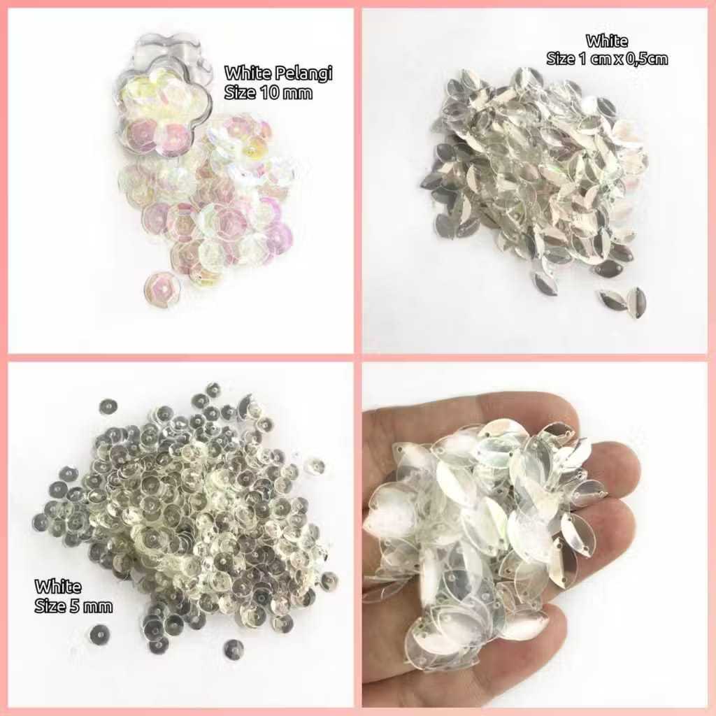Jual 2 GRAM - PAYET SEQUIN / PAYET SEQUIN LANCIP BORCI DAUN / RAMBOCI ...
