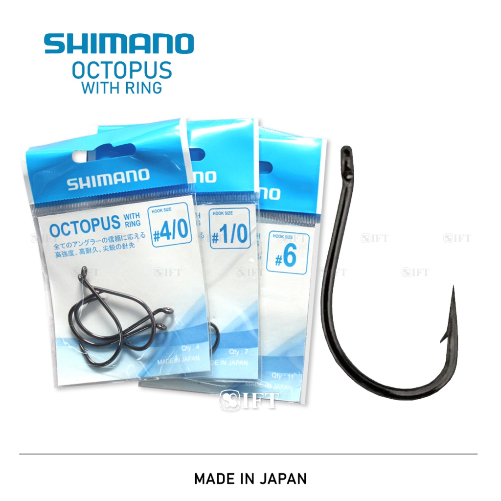 Jual Kail Shimano OCTOPUS With Ring #8 s/d #4/0 | Made in Japan IFT ...