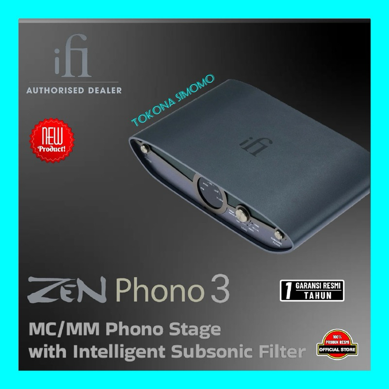 Jual iFi Audio Zen Phono 3 MM/MC Phono Stage with Subsonic Filter ...