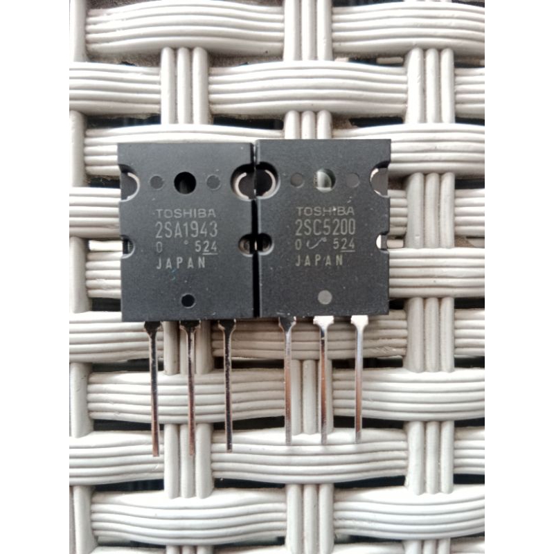 Jual Transistor Toshiba 2SC5200 - 2SA1943 Lot 524 Asli Japan Original | Shopee Indonesia