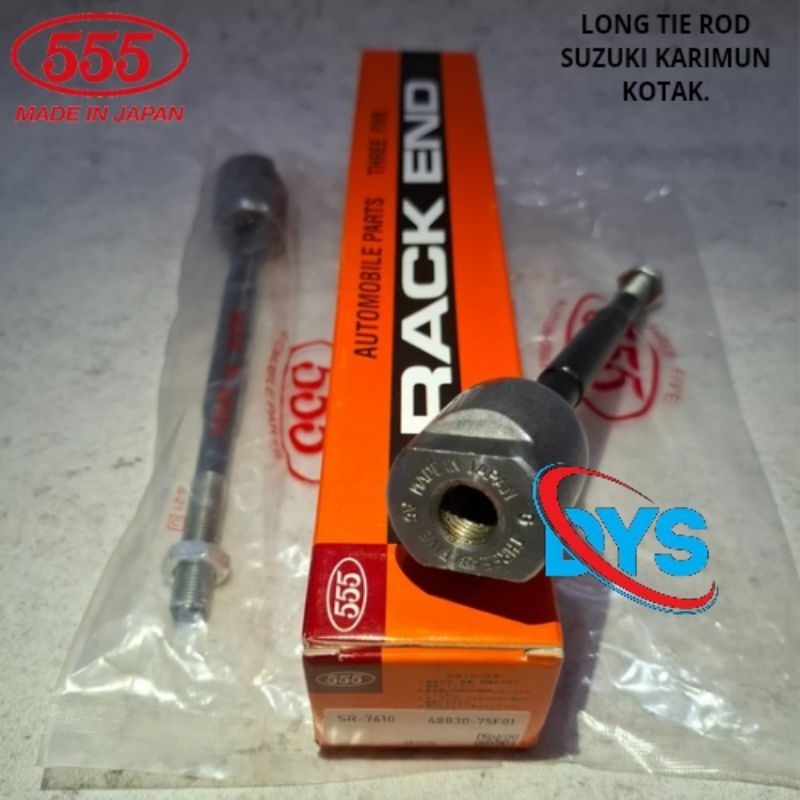 Jual RACK END LONG TIE ROD SUZUKI KARIMUN KOTAK MEREK 555 JAPAN ...