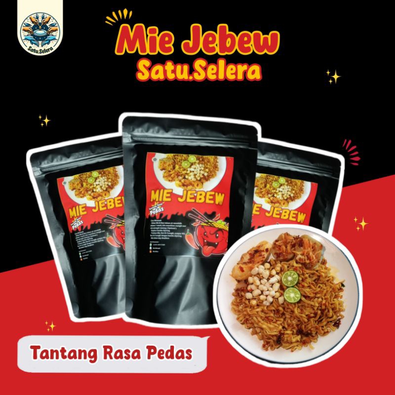 Jual SATU.SELERA MIE JEBEW INSTAN || MIE JEBEW BASO ACI AYAM SUWIR ...