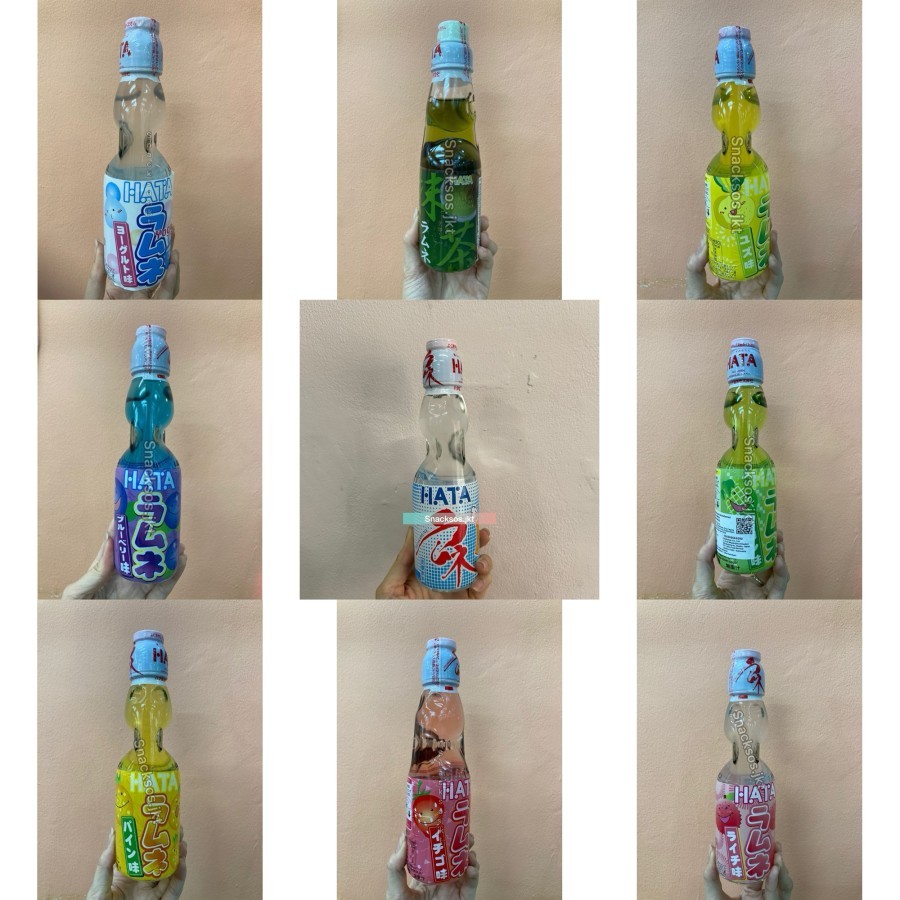 Jual Hatakosen ramune 200ml japanese fruit soda minuman soda buah ...