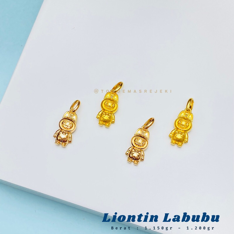 Jual Liontin Labubu Anak / Dewasa Kuning Doff & Gloss 8k | Shopee Indonesia