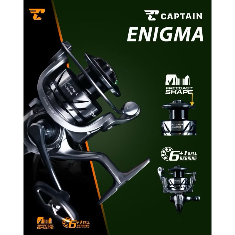 Jual Reel CAPTAIN ENIGMA SW ASDC - Power Handle 1000 / 2000 / 3000 ...