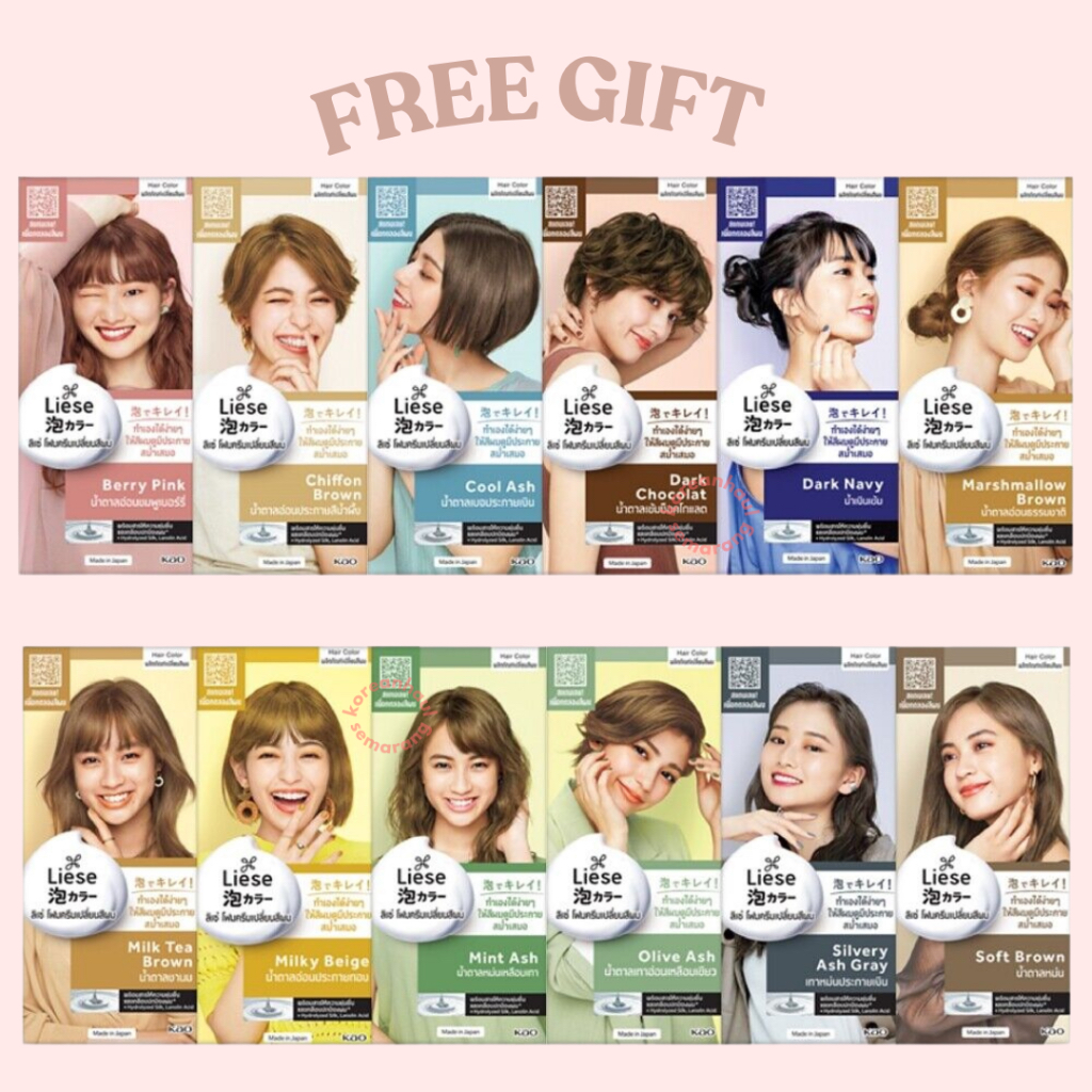 Jual [GRAB/GOJEK] Liese Bubble Hair Color Foam Cat Pewarna Rambut ...