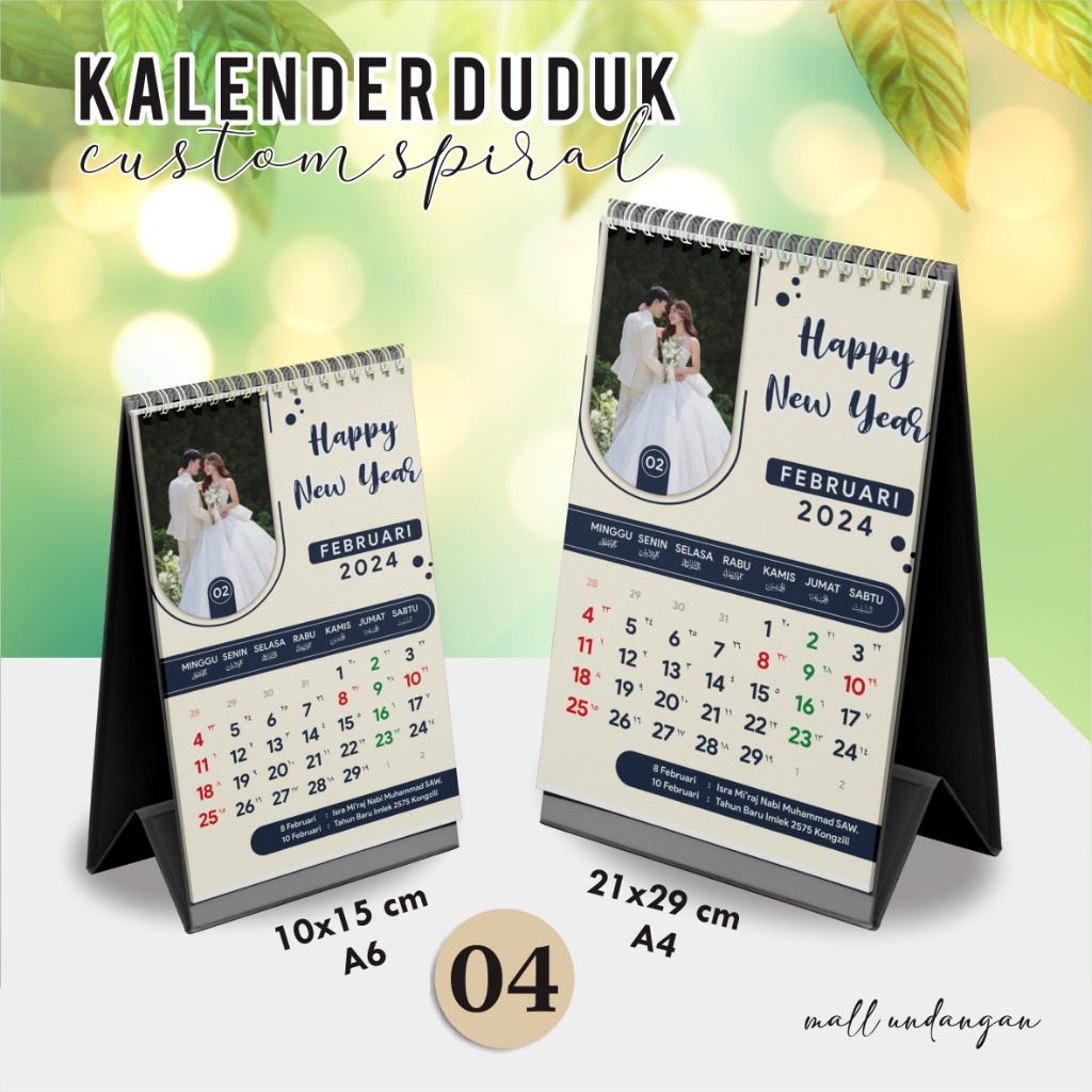 Jual KALENDER MEJA CUSTOM AESTHETIC - KALENDER DUDUK CUSTOM | Shopee ...