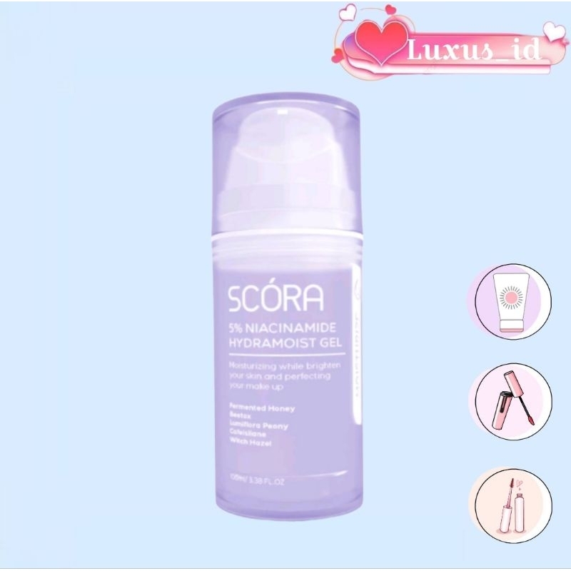 Jual [READY STOCK] SCORA 5% Niacinamide Hydramoist Gel 100ml Pelembab Wajah yang Mencerahkan ...