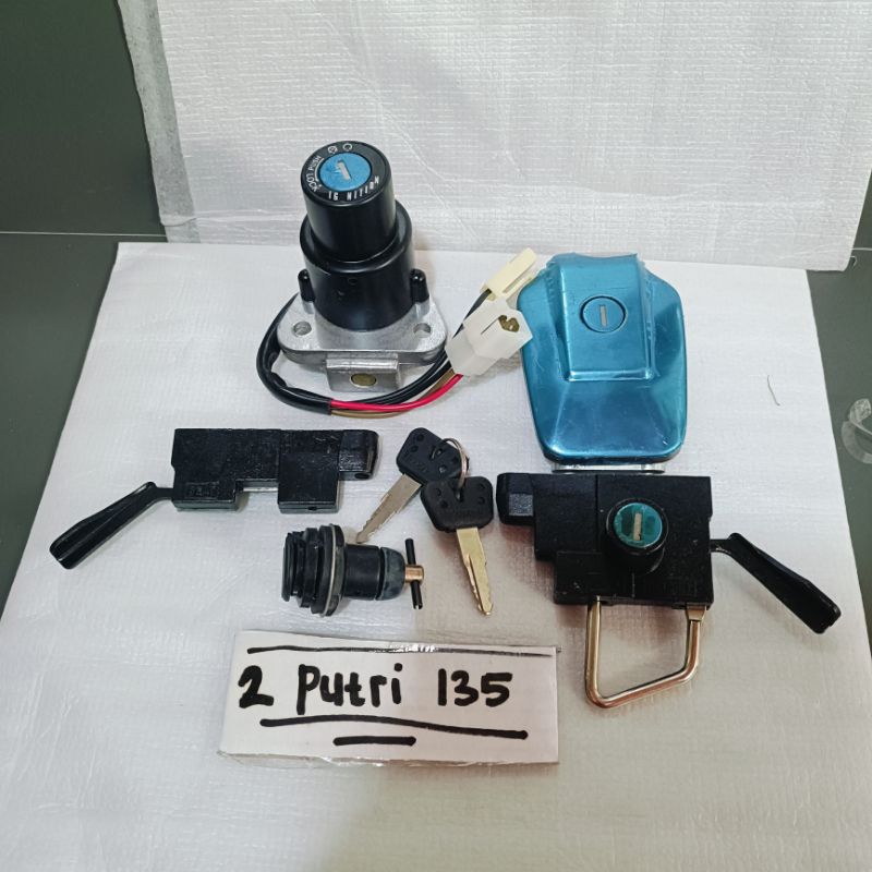 Jual kunci kontak set RXZ / RZR merk strong ( full set 1 kunci 4 lubang ...
