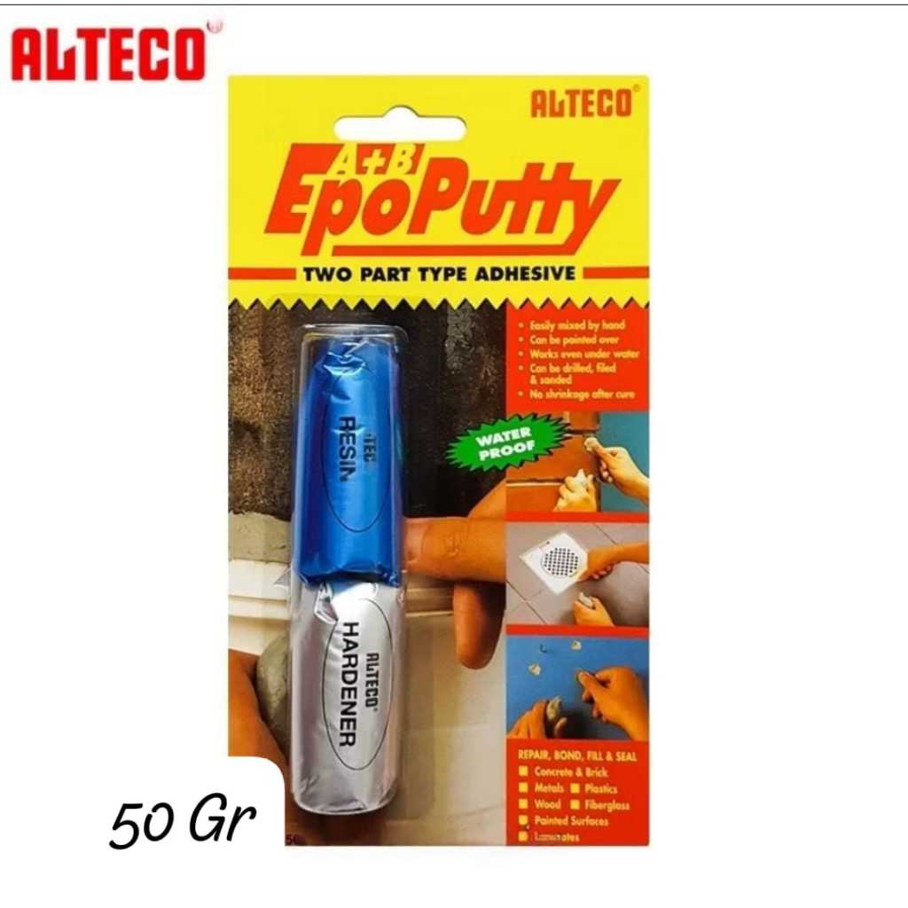 Jual LEM PORTING EPO PUTTY ALTECO 50GR | Shopee Indonesia