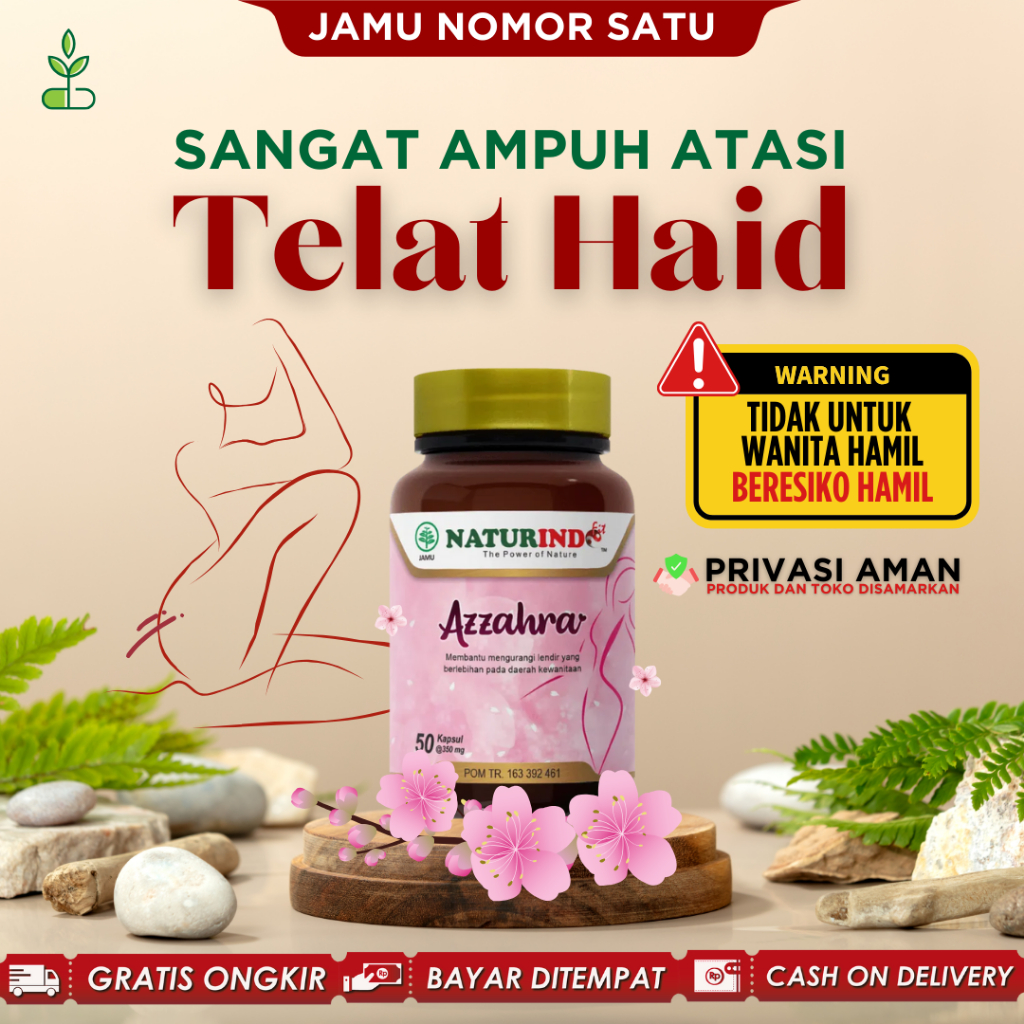 Jual ObatPelancar Haid Telat Dateng Bulan Telat Haid Nyeri Haid ...