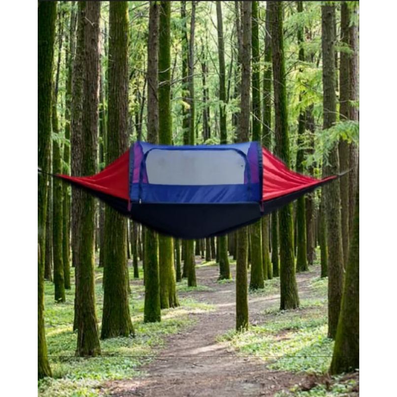 Jual HAMOCK SINGLE AYUNAN GANTUNG UKURAN 270X150 ATAU HAMOCK TENT ...