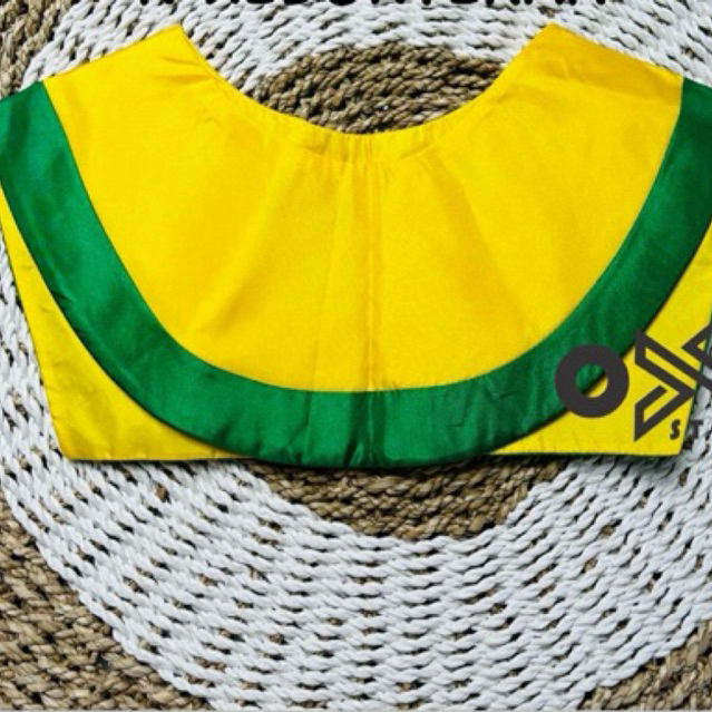 Jual SLEBER WISUDA KUNING LIS HIJAU / toga wisuda Universitas Halu Oleo ...