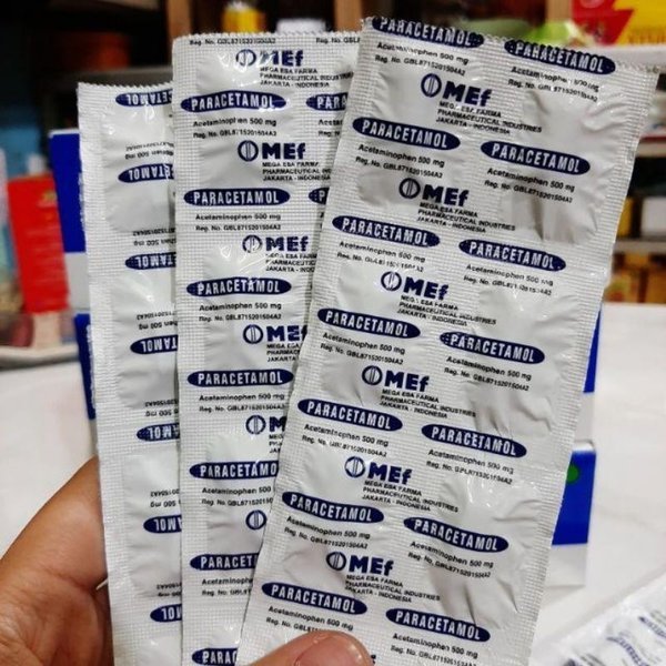 Jual Paracetamol 500MG MEF 𝟏 𝐒𝐓𝐑𝐈𝐏 𝐈𝐒𝐈 𝟏𝟎 𝐊𝐀𝐏𝐋𝐄𝐓 - Meredakan Demam ...