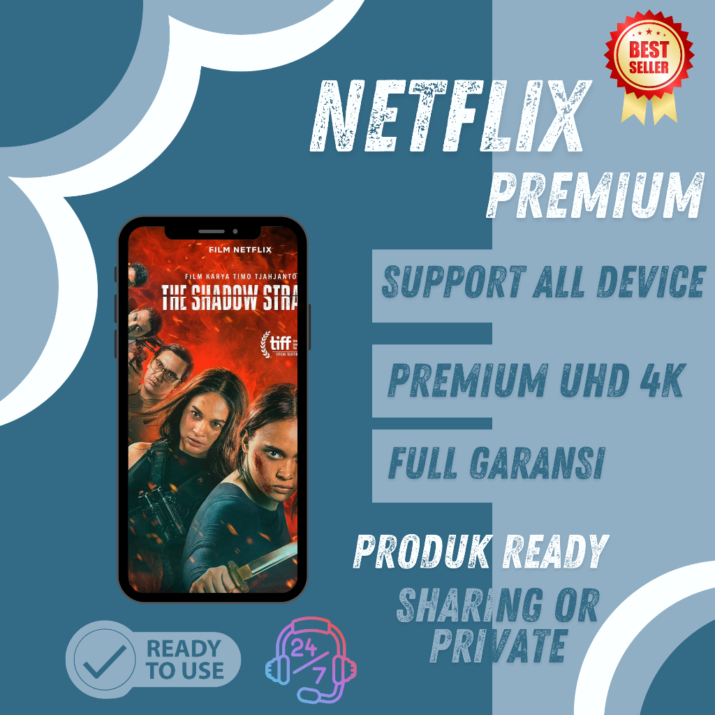 Jual NETFLIX PREMIUM - FULL GARANSI - ANTI HOLD - LEGAL | Shopee Indonesia