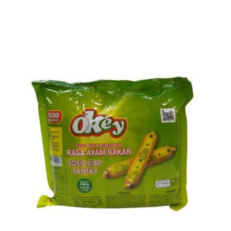 Jual Sosis Okey Siap Makan Rasa Ayam Bakar isi 30 pcs | Shopee Indonesia