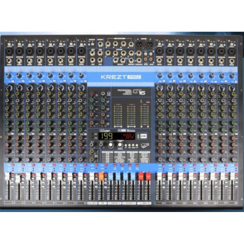 Jual MIXER GT16 KREZT MIXER GT 16 KREZT DSP EFFECT Mixer 16 Channel 5 ...