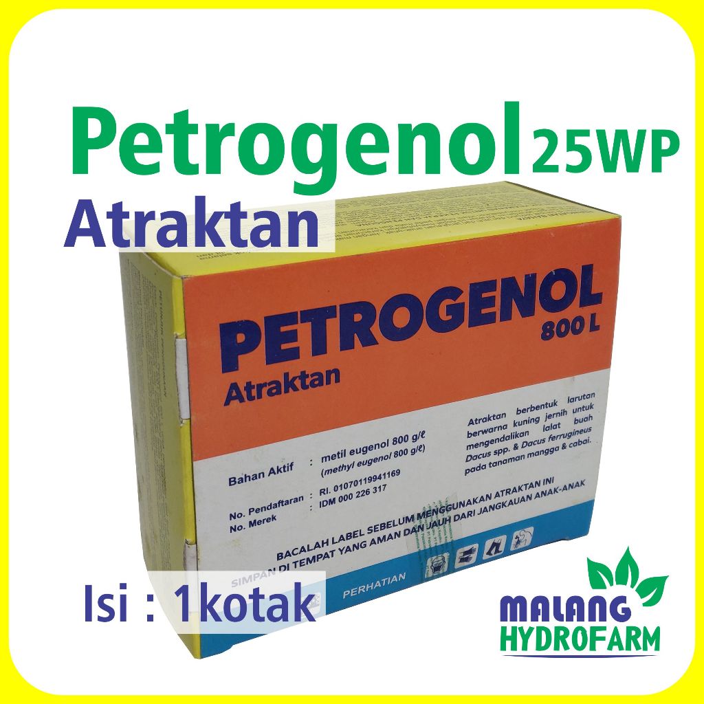 Jual Petrogenol 800 L 5 ml 1 Kotak atraktan perangkap lalat buah ...