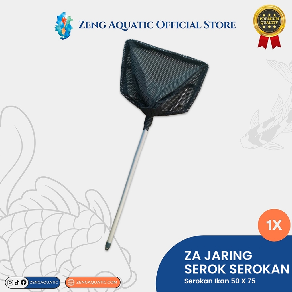 Jual SEROK SEROKAN IKAN BESAR 50 cm 50x7 5JARING LAMIT ALUMINIUM GAGANG ...