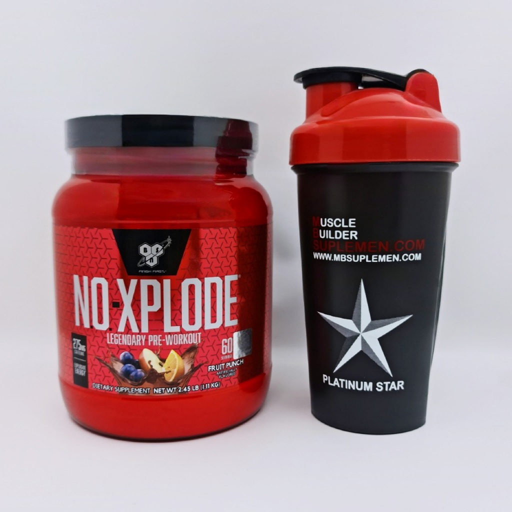 Jual NO Xplode 60 servings BSN Pre Workout NO-Xplode NOXplode PreWorkout PreWO WO 60serv serving ...