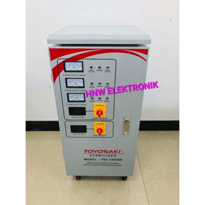 Jual Stavol stabiliser TOYOSAKI 15KVA 15 KVA 3 phase 3 pase 15000w ...
