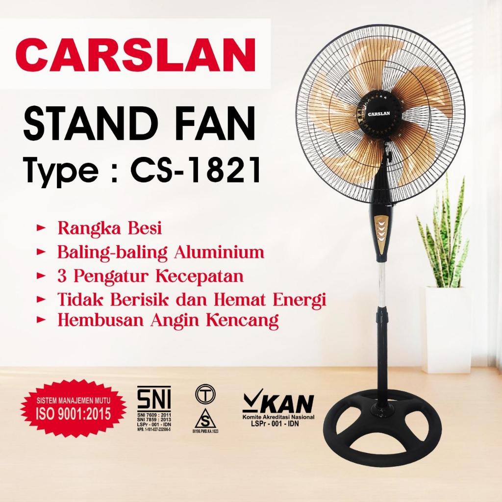 Jual Kipas Angin Tornado Standfan/ Kipas Berdiri Tornado 18 inch Carslan CS-1821 Kip as | Shopee ...