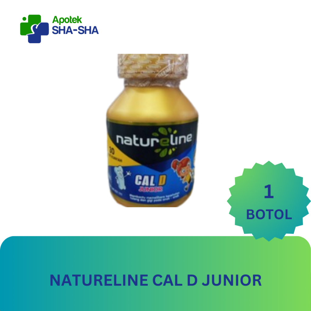 Jual NATURELINE CAL D JUNIOR ISI 30 KAPSUL | Shopee Indonesia