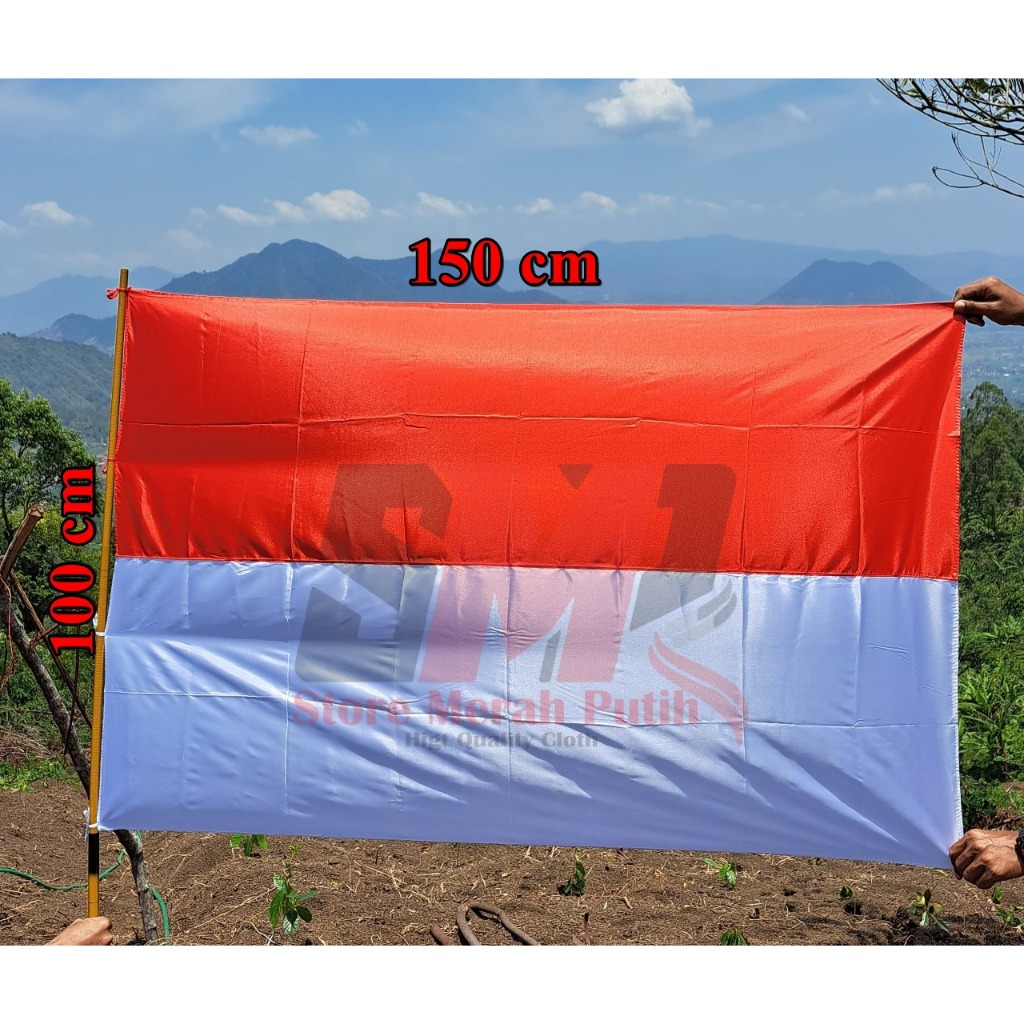 Jual BENDERA MERAH PUTIH 150 CM x 100 CM | Shopee Indonesia