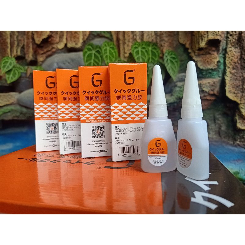 Jual LEM KOREA G ASLI ORI 100% MEREK ORLEE SERI 808 DAYA LEKAT SUPER ...