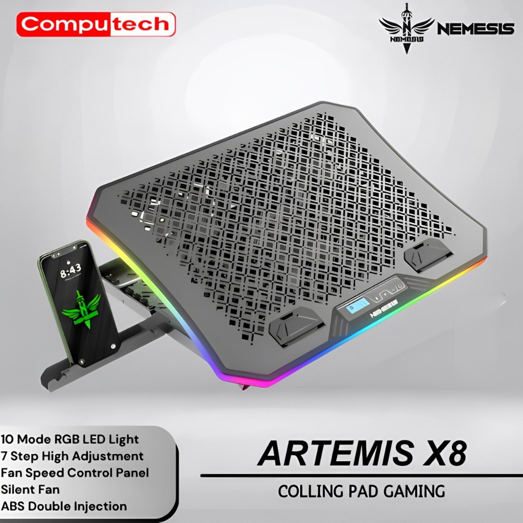 Jual NYK Nemesis Cooling Pad / Cooling Fan X8 ARTEMIS - Coolingpad NYK ...