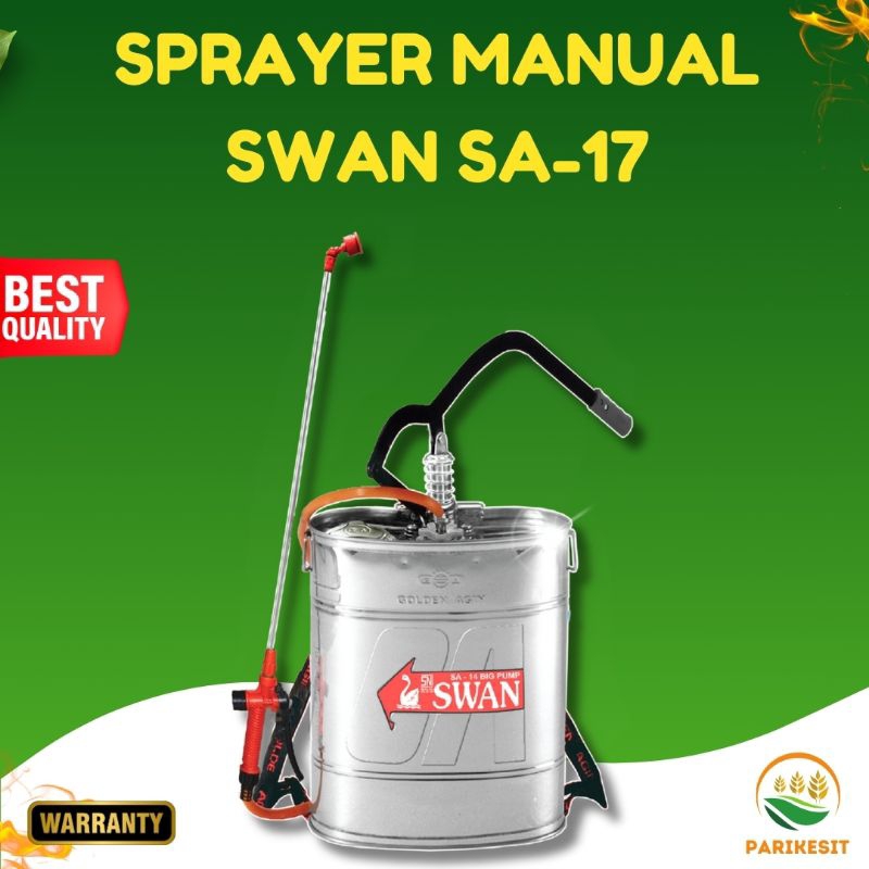 Jual Swan SA-17 - Sprayer Manual Swan 17lt / SNI - ( Stainless Steel ...