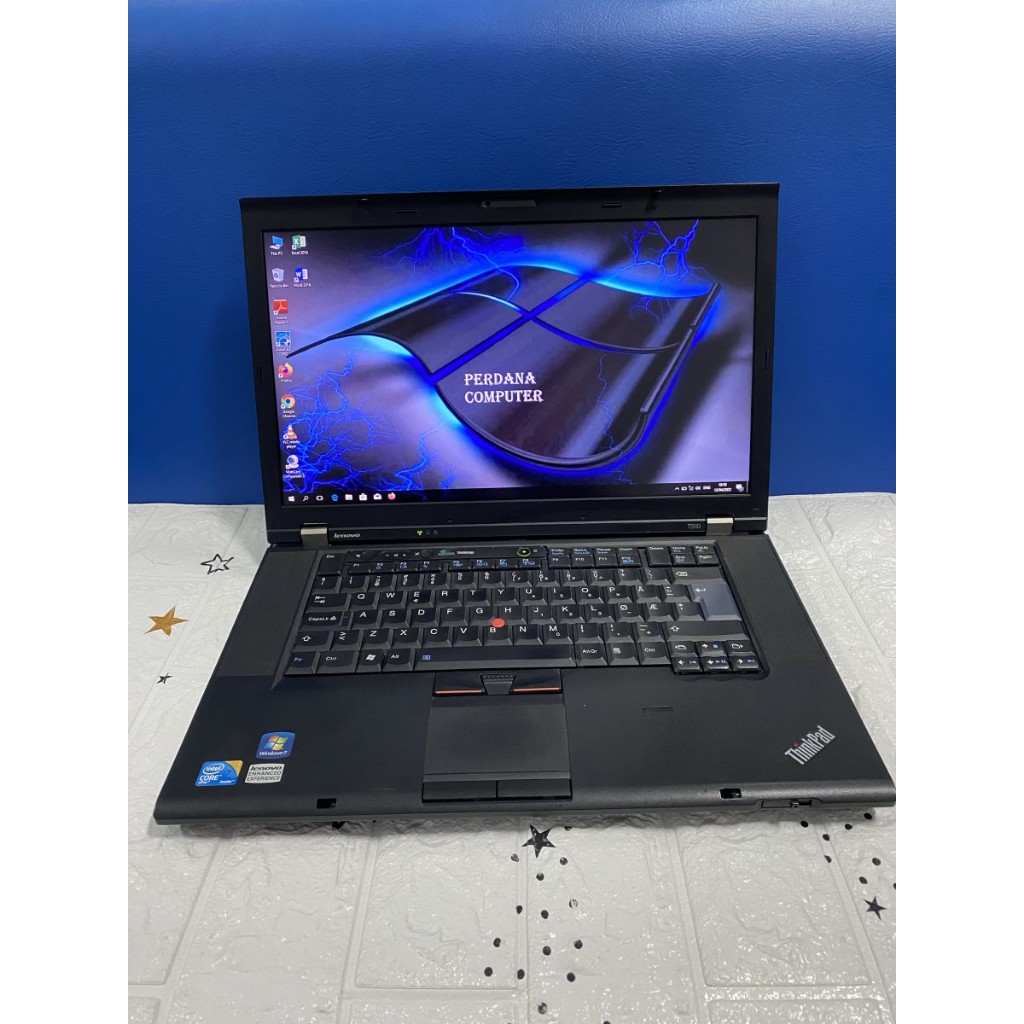 Jual Laptop Lenovo Thinkpad T510 Core i7 RAM 8GB SSD Win 10 DVD ...