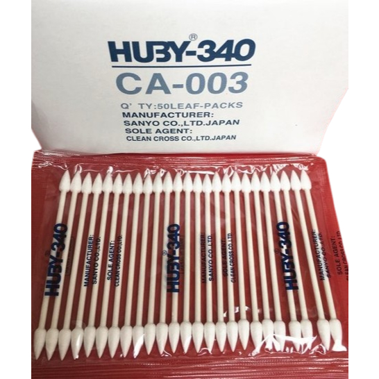 Jual (Khusus BATAM) Huby-340 BB-003 Industrial Cleanroom Swab | Shopee Indonesia