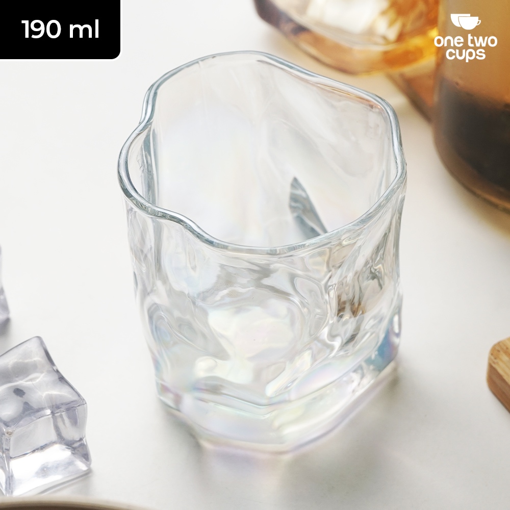 Jual Gelas kaca unik estetik gelas kafe kopi teh susu desain abstrak Japanese Yamazaki stiker ...