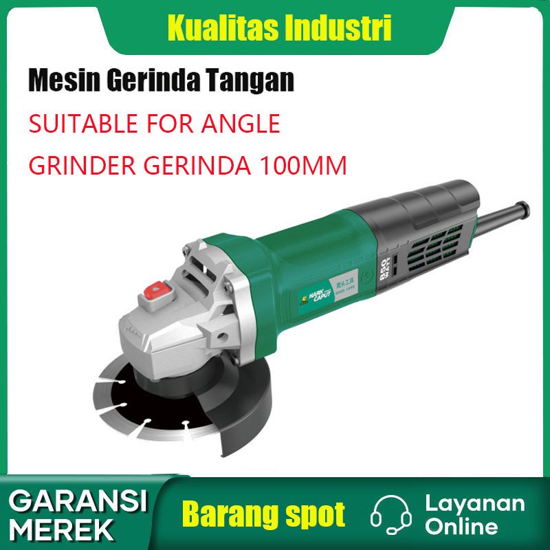 Jual Mesin Gerinda Tangan 4 Inch Angle Grinder Multifunction/Hand ...