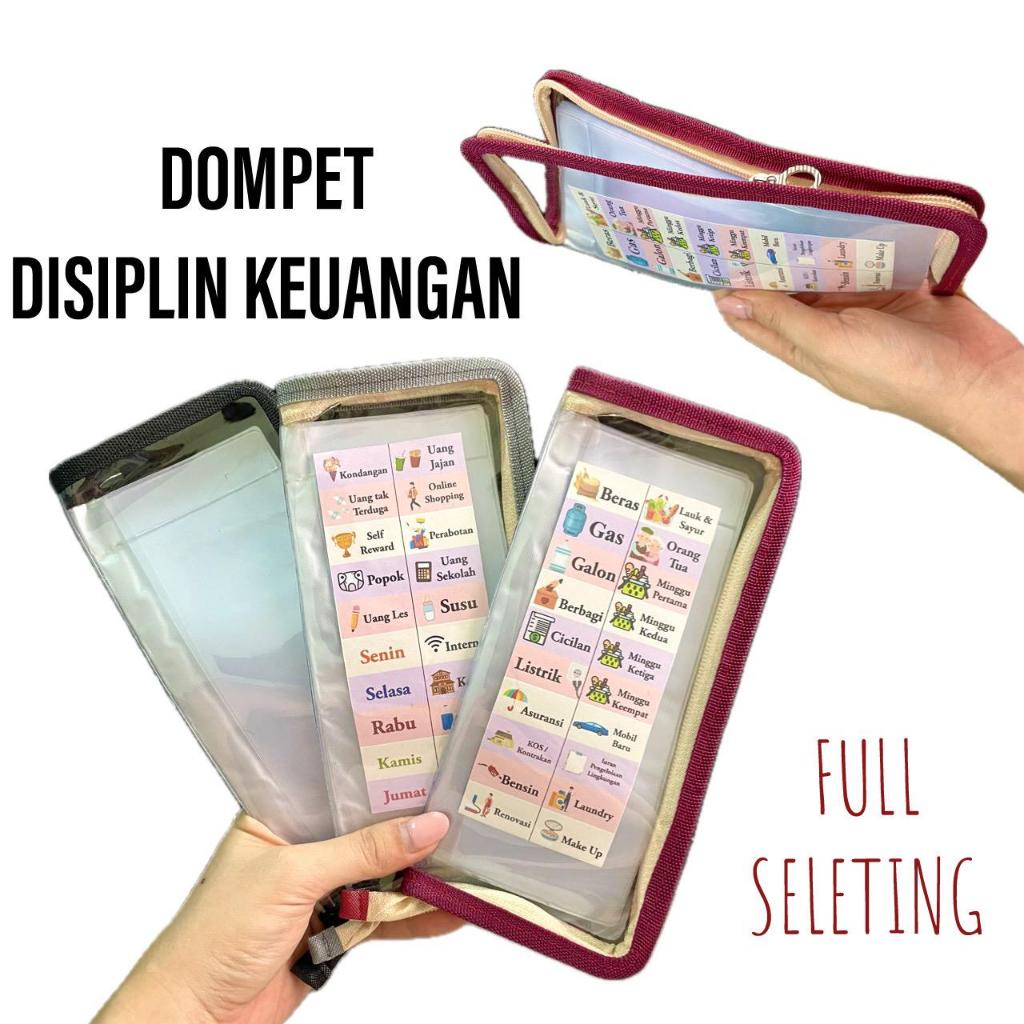 Jual DOMPET DISIPLIN KEUANGAN PENGATUR BULANAN PINTAR SLETING | Shopee ...