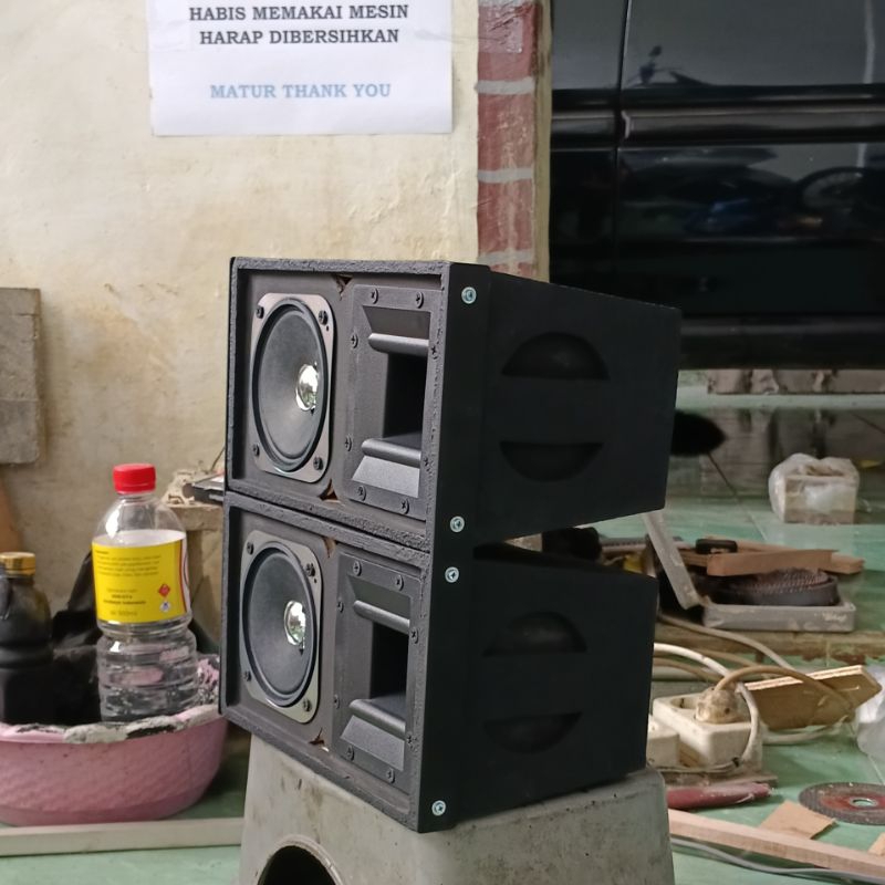 Jual Paket 2 Line Array 4 Inch ACR + Tweeter Audax | Shopee Indonesia