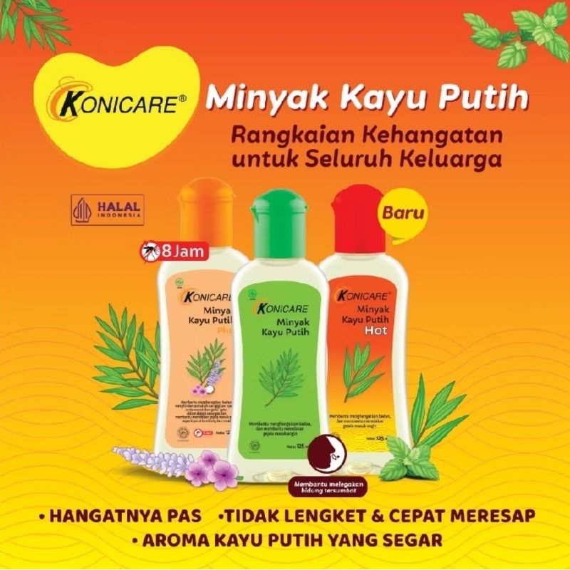 Jual Konicare Minyak Kayu Putih Hot 125 ml | Shopee Indonesia