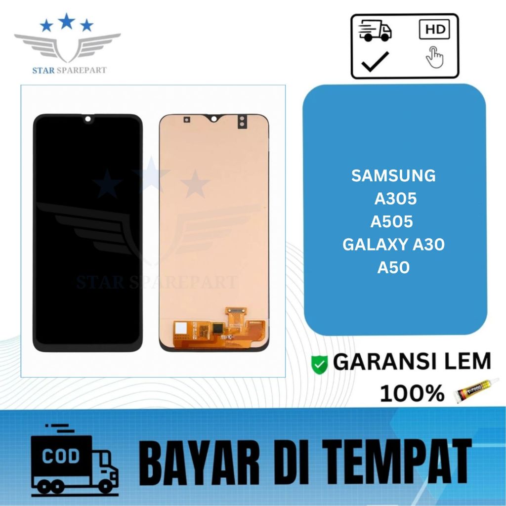 Jual LCD TOUCHSCREEN SAMSUNG A305 / A505 ( GALAXY A30 / A50 ) | Shopee Indonesia
