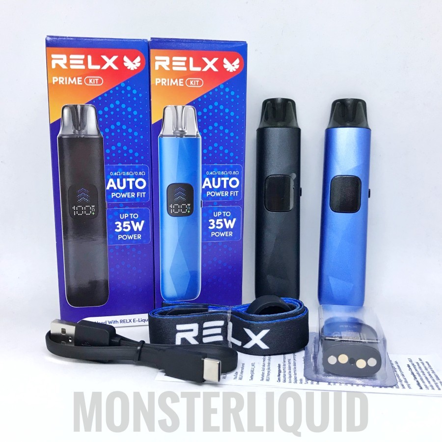 Jual RELX PRIME POD KIT 35W 1000MAH AUTHENTIC | Shopee Indonesia