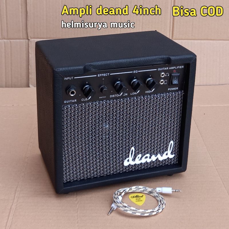 Jual Ampli gitar - ampli gitar deand 4inch sudah ada distorsi aux ...