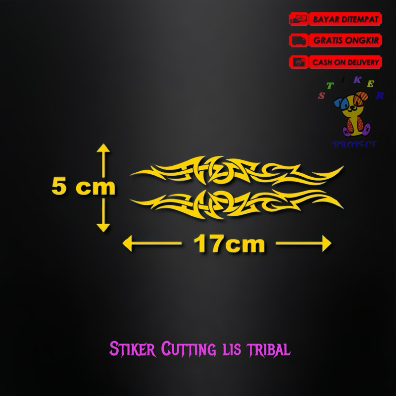 Jual Sticker cutting lis tribal stiker helm motor keren | Shopee Indonesia