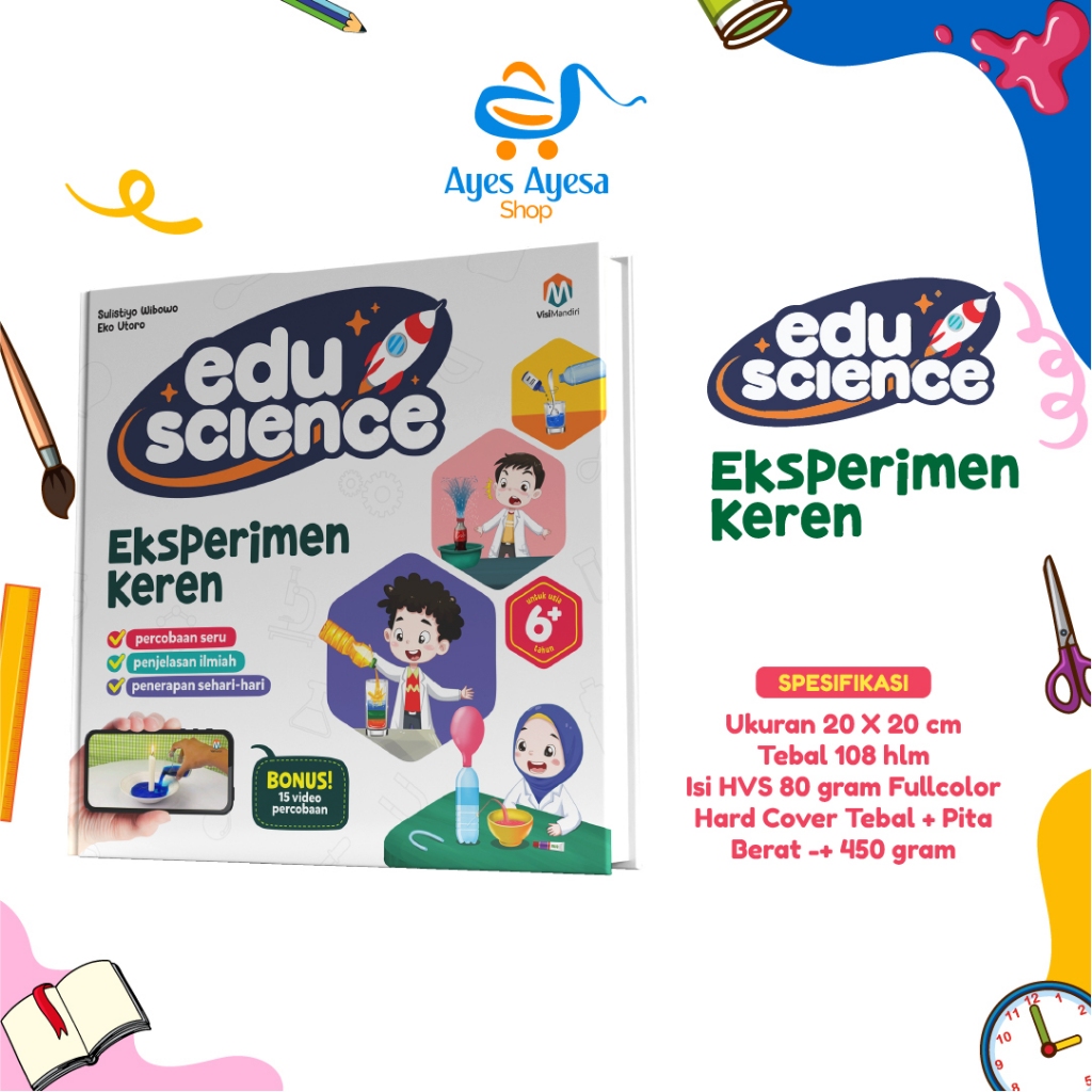 Jual buku Eduscience Eksperimen Keren seru pertamaku paket ensiklopedia ... Jual buku Eduscience Eksperimen Keren seru pertamaku paket ensiklopedia ...