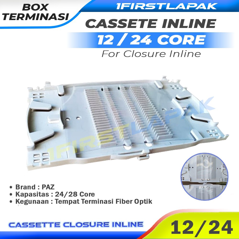 Jual Diskon 4 Rp75 Cassette Joint Closure 122448 Core Fiber Optik Kaset ...