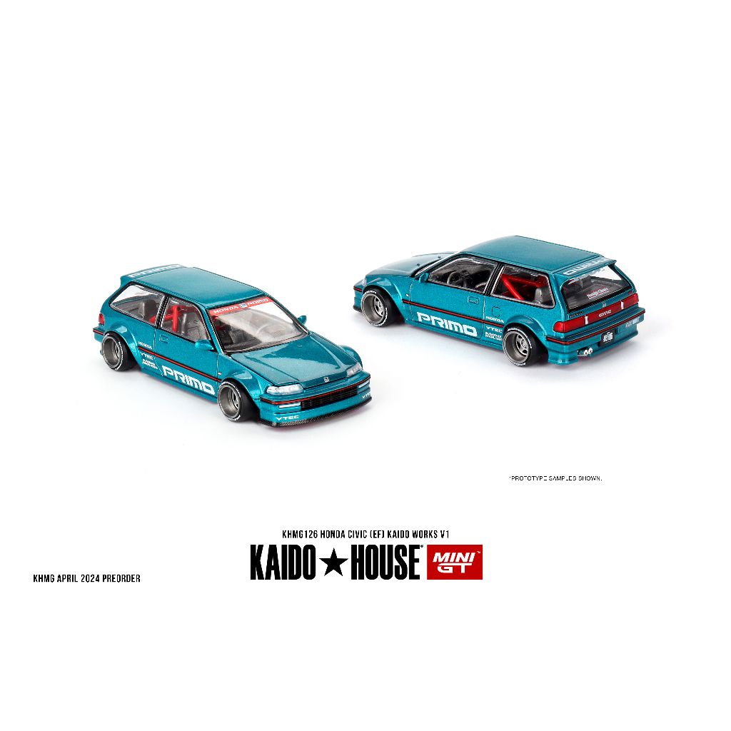 Jual Mini GT x Kaido House KHMG 126 Honda Civic (EF) Kaido Works V1 ...
