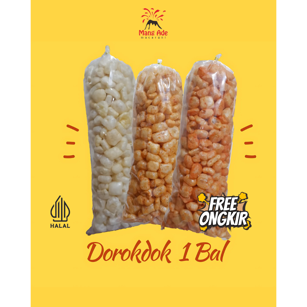 Jual Kerupuk Kulit Sapi Dorokdok Rambak Kemasan Guling 200 gram ...