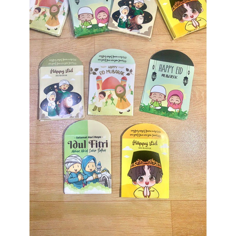 Jual (Isi 10pcs) Paket amplop lebaran/THR hari raya/angpau lebaran ...